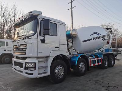 China SHACMAN F3000 8x4 Concrete Mixer Truck 375HP Euro V with 60T GVW and 400L Fuel Tank for sale
