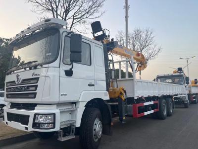 China SHACMAN F3000 6x4 Crane Truck 375HP Euro V with 35T GVW and 300L Fuel Tank for sale