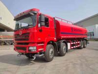 China SHACMAN F3000 8x4 Water Tank Truck 380hp EuroII 4000 Gallon Capacity Heavy Duty Vehicle for sale