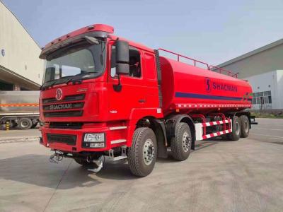 China SHACMAN F3000 8x4 Water Tank Truck 380hp EuroII 4000 Gallon Capacity Heavy Duty Vehicle for sale