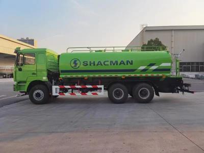 China SHACMAN F3000 6x4 Water Tank Truck 340HP Euro II with 300L Fuel Capacity for sale