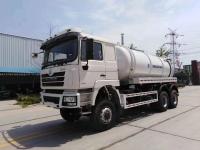 China SHACMAN F3000 6x4 430HP Euro II Road Cleaner Truck with 400L Fuel Tank and 50T GVW for sale