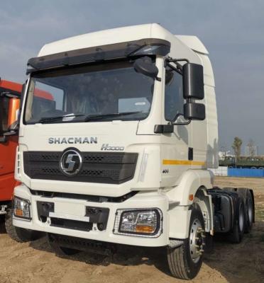 China SHACMAN H3000 6x4 Tractor Truck 400HP Euro II White Tractor Head for Heavy Haulage for sale