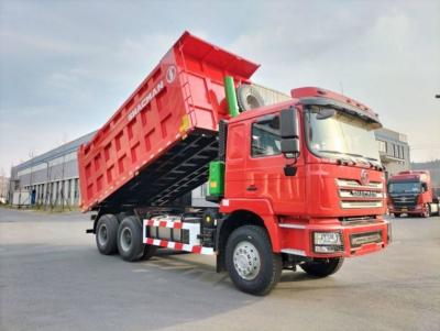 China WEICHAI SHACMAN F3000 6x4 Tipper Dump Truck 380HP Euro II Red Front Lift for sale