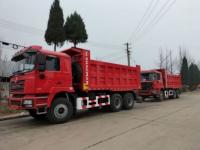China SHACMAN F3000 6x4 Heavy Duty Dump Truck 375HP Euro V Orange Tipper for sale