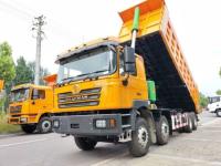 China SHACMAN F3000 8x4 Dump Truck 380HP Euro II Front Lift Tipper for sale