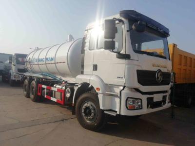 China Shacman X3000 6x6 Sewage Suction Truck 70 Ton 380HP Heavy Duty Waste Management Vehicle for sale