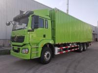 China SHACMAN H3000 6x4 Van Cargo Truck 340HP 50T GVW with 400L Fuel Tank for Heavy Delivery for sale