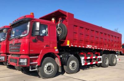 China SHACMAN F3000 8x4 Dump Truck 380HP WEICHAI Engine Euro II Tipper for sale