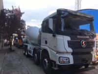 China SHACMAN X3000 8x4 Concrete Mixer Truck 375HP EuroV with 60T GVW and 400L Fuel Tank for sale