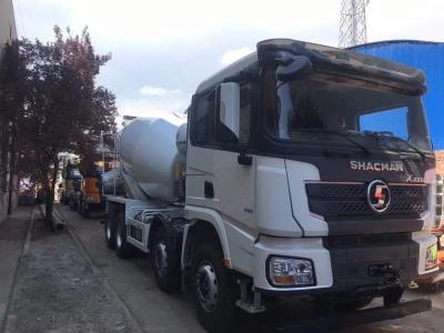 China SHACMAN X3000 8x4 Concrete Mixer Truck 375HP EuroV with 60T GVW and 400L Fuel Tank for sale