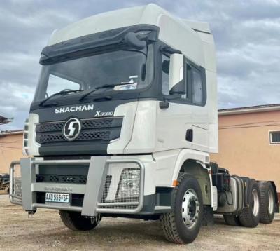 China SHACMAN X3000 6x4 Tractor Truck 480HP Euro V with 400L Fuel Tank and 12.00R20 Tires for sale