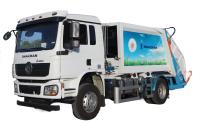 China SHACMAN L3000 Compression Garbage Truck 4x2 240HP Euro II with 3600mm Wheelbase and 200L Fuel Tank for sale