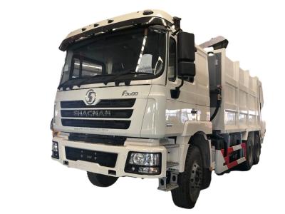 China SHACMAN F3000 6x4 Compression Garbage Truck 340HP Euro II with 50T GVW and 300L Fuel Tank for sale