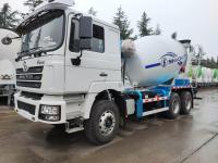 China SHACMAN F3000 6x4 Concrete Mixer Truck 336hp EuroV with 400L Fuel Tank and 50 Ton Capacity for sale