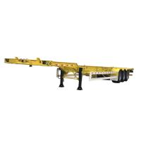 China CIMC 3 Axle 40ft Skeletal Semi Trailer for Container Transport - 40 Ton Capacity, 12380mm Length for sale