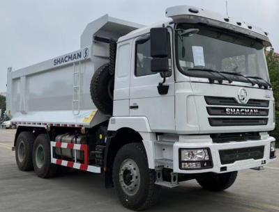 China SHACMAN F3000 6x4 Tipper Truck 380HP Euro II White Dump Truck for sale