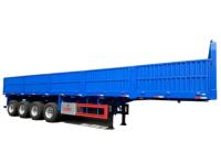 China CIMC 4 Axles Flatbed Semi-Trailer 40Ton Capacity 13000×2550×3850mm Heavy Transport Truck for sale