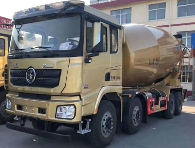 China SHACMAN X3000 8x4 Concrete Mixer Truck 380HP with 60T GVW and 400L Fuel Tank for sale
