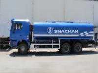 China SHACMAN F3000 336HP Water Tank Truck 6x4 Euro V with 50 Ton Capacity and 300L Fuel Tank for sale