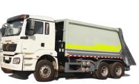 China SHACMAN H3000 4x2 Compression Garbage Truck 300HP Euro II with 4000mm Wheelbase and 25T GVW for sale