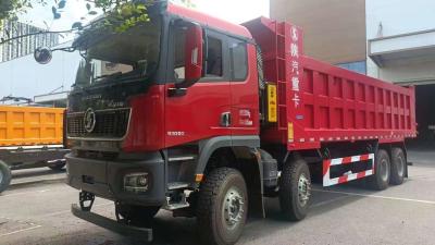 China SHACMAN F3000 8x4 375HP Euro V Dump Truck with WEICHAI Engine 12 Speed for sale