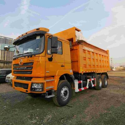 China SHACMAN F3000 6x4 Dump Truck 50 Ton Automatic Air Ride Suspension 400HP for sale