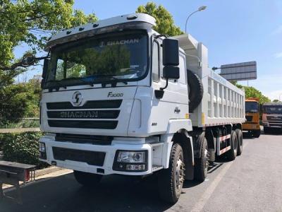 China SHACMAN F3000 8x4 375HP EuroV Dump Truck Double Stage Axle WEICHAI Engine for sale