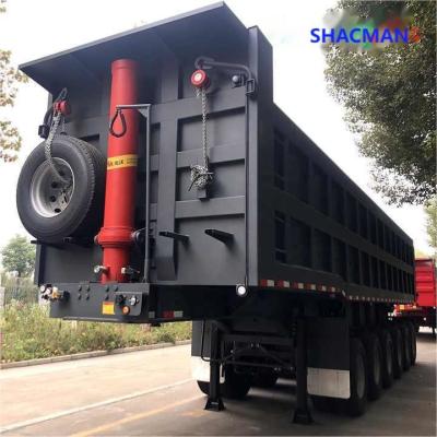 China SHACMAN CIMC 6 Axle Front Lifting Tipper Semi Trailer 13500x2650x3700mm for sale