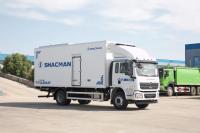 China SHACMAN L3000 6x4 Van Cargo Truck 340HP 35T GVW Euro II Engine with 400L Fuel Tank for sale