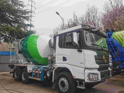China SHACMAN F3000 8x4 Concrete Mixer Truck 375hp Euro V with 400L Fuel Tank and 60 Ton Capacity for sale