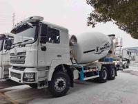 China SHACMAN F3000 8x4 Concrete Mixer Truck 375HP EuroV with 60T GVW and 400L Fuel Tank for sale