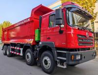 China SHACMAN F3000 8x4 Dump Truck 30T U-Shaped Cargo Box WEICHAI 400HP Euro 2 Mining Tipper for sale