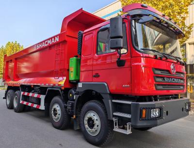 China SHACMAN F3000 8x4 Dump Truck 30T U-Shaped Cargo Box WEICHAI 400HP Euro 2 Mining Tipper for sale