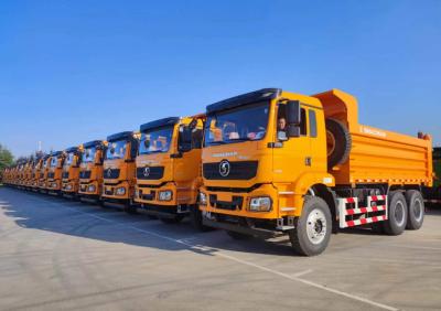 China 25 Ton Heavy Dump Truck 20 Cubic Yard Dump Body MAN Double Stage Axle for sale