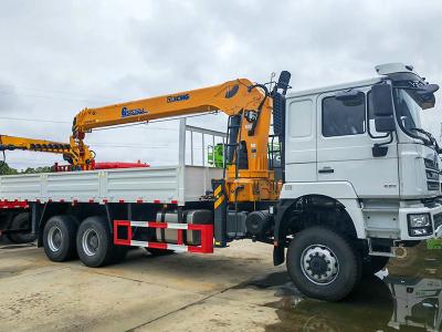 China SHACMAN F3000 6x4 Crane Truck 340HP Euro II with 300L Fuel Tank and 35T Capacity for sale