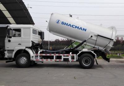 China Shacman F3000 6x6 Sewage Suction Truck 380HP with 70 Ton Payload Capacity for Heavy-Duty Waste Management for sale