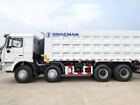 China SHACMAN F3000 8x4 430Hp EuroV Tipper Truck 300L Fuel Tank 12.00R20 Tires for sale
