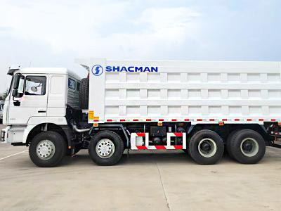 China SHACMAN F3000 8x4 430Hp EuroV Tipper Truck 300L Fuel Tank 12.00R20 Tires for sale