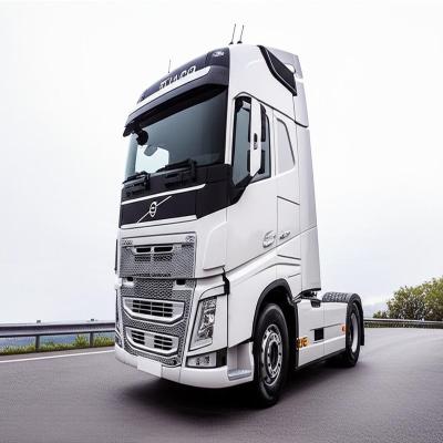 China Volvo 4x2 Tractor Truck 600L Fuel Tank D12.42 420HP Engine Heavy Duty Towing for sale
