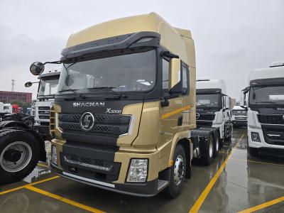 China SHACMAN X3000 6X4 Tractor Truck 430HP 600L Aluminum Fuel Tank Left Right Hand Drive for sale
