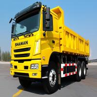 China Shacman 8x4 Heavy Dump Truck 400L Fuel Tank 12.00R20 Tires 165Ah Battery for sale