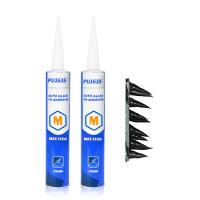 China Odorless 310ML Cartridge Car Windshield Polyurethane adhesive and sealant PU Sealant for auto glass Joint Sealant for sale