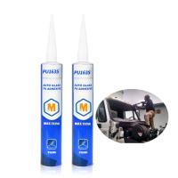 China Free Sample  1 Component Odorless Auto Glass Adhesive Sealant 600ml Pu Polyurethane Sealant For Windshield for sale
