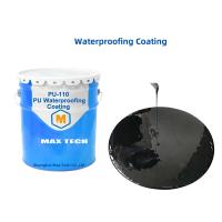 China Liquid Coating Waterproof Coating Building Roof PU Polymer Waterproof Coating Liquid Rubber Waterproofing Sealer for sale