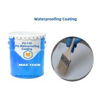 China Liquid Coating Waterproof Coating Building Roof PU Polymer Waterproof Coating Liquid Rubber Waterproofing Sealer for sale