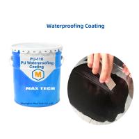 China Liquid Coating Waterproof Coating Building Roof PU Polymer Waterproof Coating Liquid Rubber Waterproofing Sealer for sale