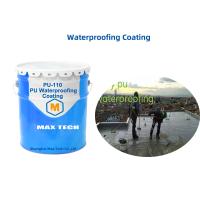 China Liquid Coating Waterproof Coating Building Roof PU Polymer Waterproof Coating Liquid Rubber Waterproofing Sealer for sale