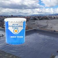 China Liquid Coating Waterproof Coating Building Roof PU Polymer Waterproof Coating Liquid Rubber Waterproofing Sealer for sale