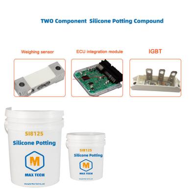 China Two-component clear silicone potting compound for electronic component for sale